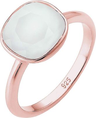 Elli Damen Ring Pastell mit einem Kristall