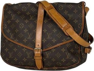 Louis Vuitton Sac bandouli&egrave;re vintage monogramme Pre-owned - Femme - Pre-owned - Brun - Taille: ONE Size