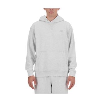 New Balance Athletics French Terry Hoodie - - Sweatshirts & Hoodies - Herren - Grau - L