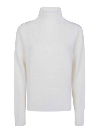 Drumohr Pull Col Rond - Blanc