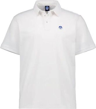 North Sails Herren Polo-Shirt wei&szlig;