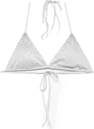 MC2 Saint Barth Femme, Maillots de bain, Gris, Taille: 38 FR Annabelle Triangle Bikini Top