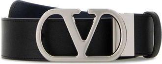 Valentino Garavani Homme, Accessoires, Noir, Taille: 100 CM VLogo Signature Reversible Belt