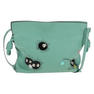 Loewe Pre-owned Schultertasche - - Pre-owned - Damen - Gr&uuml;n - ONE SIZE