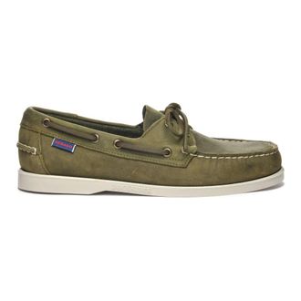 Sebago Homme, Chaussures, Vert, Taille: 41 EU Chaussures de marin