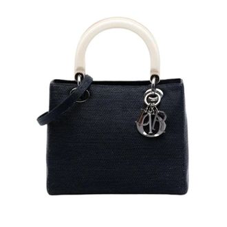 Dior Pre-owned Lady Dior - Femme - Pre-owned - Bleu - Taille: ONE Size