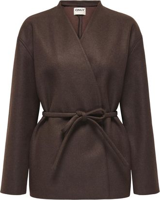 Only Onlfox-Trillion Belt Jacket PNT Noos