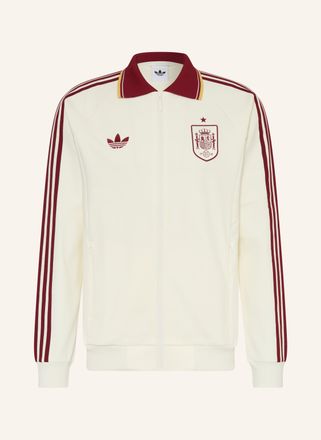 adidas Trainingsjacke Spanien Ausw&auml;rts Anthem weiss