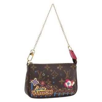Louis Vuitton Sac Mini en Toile Pre-owned - Femme - Pre-owned - Brun - Taille: ONE Size