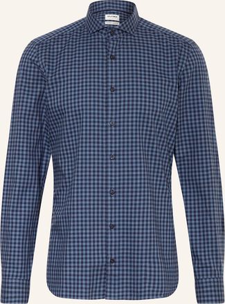 Olymp Hemd Level 5 Body Fit blau