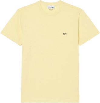 Lacoste Homme, Tops, Jaune, Taille: XL T-shirt en coton Pima