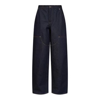 Givenchy Wide Hosen - - Trousers - Damen - Blau - W28