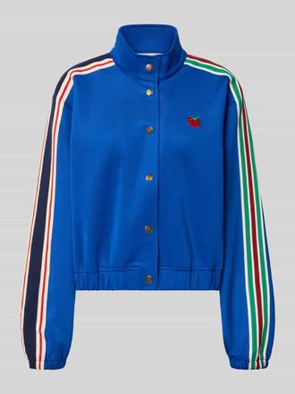 Lollys Laundry Sweatjacke mit Kontraststreifen Modell Brooklynn