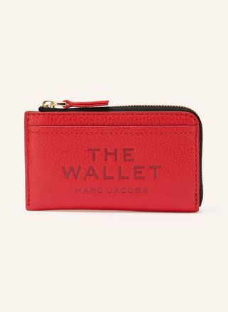 Marc Jacobs Geldb&ouml;rse The Leather Top Zip Multi Wallet rot