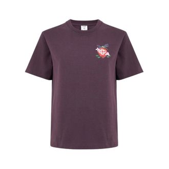 Casablanca Stilvolles T-Shirt f&uuml;r einen trendigen Look - - Tops - Damen - Lila - XS