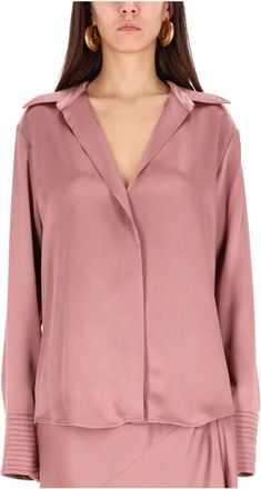 Dries Van Noten Femme, Blouses et Chemises, Rose, Taille: 38 FR Celinta Shirt