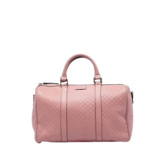 Gucci Pre-owned Vintage Satchel - - Pre-owned - Damen - Rosa - ONE SIZE