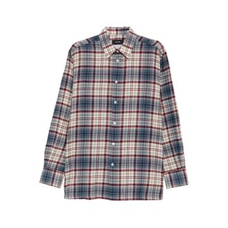 Willy Chavarria Wollhemd - - Shirts - Herren - Mehrfarbig - M