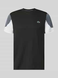 Lacoste Sport Regular Fit Sport-T-Shirt im Colorblock-Design