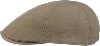 LIPODO Casquette Washed Cotton Homme - en Coton Gavroche avec Visiere Ete Printemps-ete - L (57-58 cm) Olive