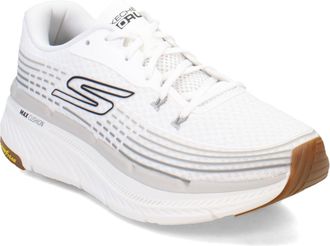 Skechers Herren Max Cushioning Premier Vivid 2.0 Sneaker, White Textile/Synthetic, 48 EU