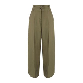 Pinko Pinko - Tignanello Pants - Femme - Pantalons - Vert - Taille: 36 FR