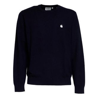 Carhartt Work in Progress Madison Sweater - - Knitwear - Herren - Blau - XL