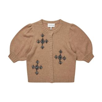 Munthe Cardigans - - Knitwear - Damen - Beige - S