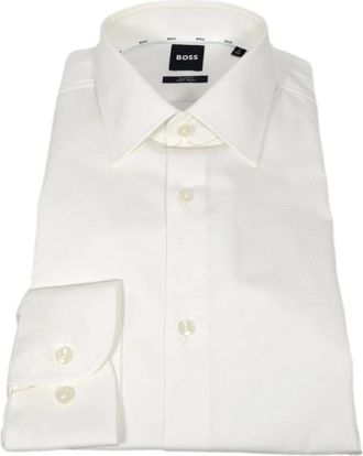 HUGO BOSS Homme, Chemises, Blanc, Taille: 4XL Chemise H-Hank-Kent