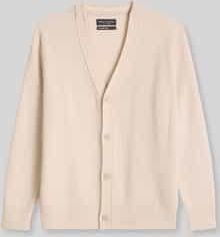 Marc O'Polo Cardigan aus Wolle mit Rippstrickstruktur