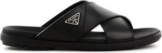 Prada Sandales en cuir