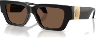 Versace Femme, Accessoires, Brun, Taille: 53 MM Ve4497U Lunettes de soleil