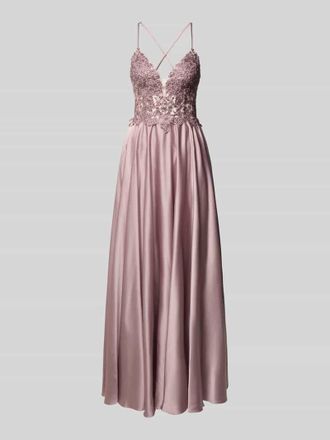 Mascara Abendkleid mit Herz-Ausschnitt