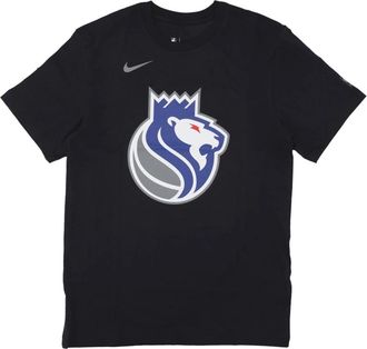 Nike Sacramento Kings Logo Tee Schwarz - - Sport - Herren - Schwarzk - XS