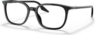 Ray-Ban Rb5362 Optics Schwarz Fassung Klar Glas Polarisiert 54-18