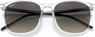 Ray-Ban unisex, Accessoires, Noir, Taille: 56 MM Rb4387 Lunettes de soleil