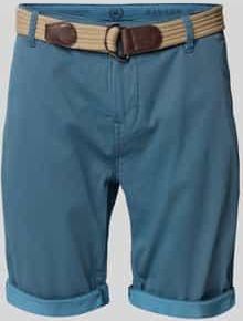 Lerros Bermudas mit G&uuml;rtel und Ges&auml;&szlig;taschen