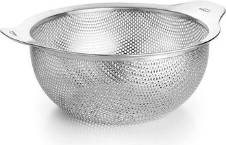 Lacor Lacor - 62731-18/10 Abtropffl&auml;che Aus Edelstahl, 15 cm Durchmesser, Mit Griffen, 100% Stapelbar, Sp&uuml;lmaschinenfest Und Professioneller Einsatz In Der 