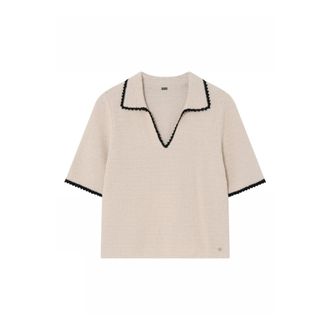 Gustav Tricots - Femme - Tops - Beige - Taille: 38 FR
