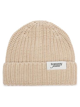 Tommy Hilfiger M&uuml;tze Script AW0AW18972 Creme
