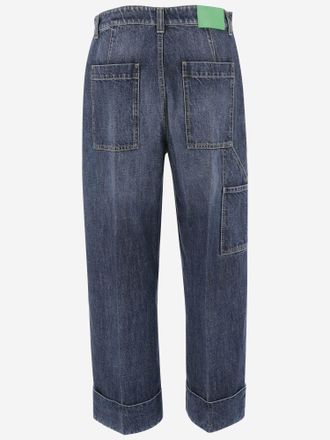 Bottega Veneta Womens Jeans Blue Denim Cotton