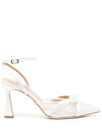 Badgley Mischka escarpins Josie 85 mm - Blanc