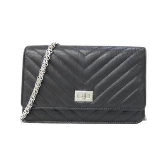 Chanel Pre-owned Calfskin Chain Wallet - - Pre-owned - Damen - Schwarzk - ONE SIZE