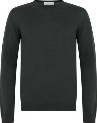 Roberto Collina Rundhals-Pullover - - Knitwear - Herren - Gr&uuml;n - M