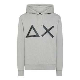 Sun 68 Hoodie - - Sweatshirts & Hoodies - Herren - Grau - M