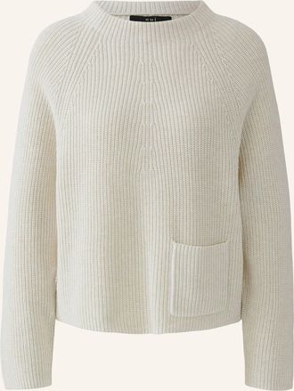 Oui Pullover Riya weiss