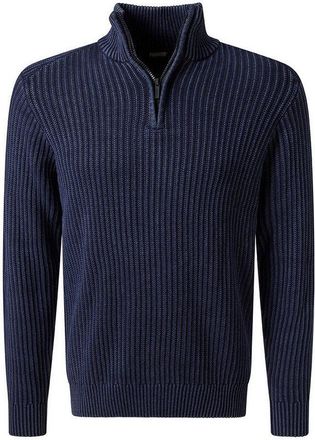 Pioneer Authentic Jeans Troyer Knit 1/1 Troyer in Strick-Optik