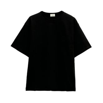 Saint Laurent T Shirt Large Broderie Cassand - - Tops - Herren - Schwarzk - XL