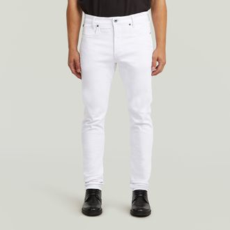 G-Star D-Staq Slim Jeans - Wei&szlig; - Herren
