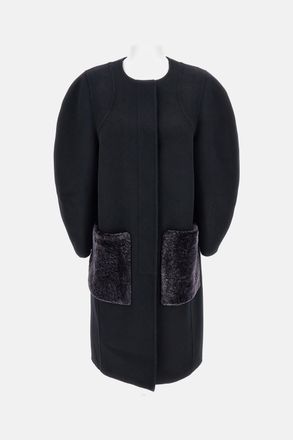 Fendi Mantel Ff Double Wool